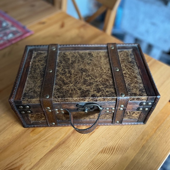 Accents | Vintage Wooden Storage Box | Poshmark